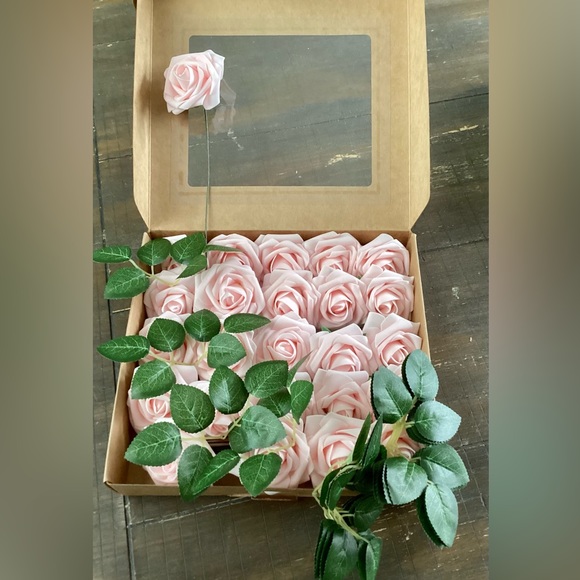Accents | 25pc Set Of Decor Foam Roses Pink | Poshmark